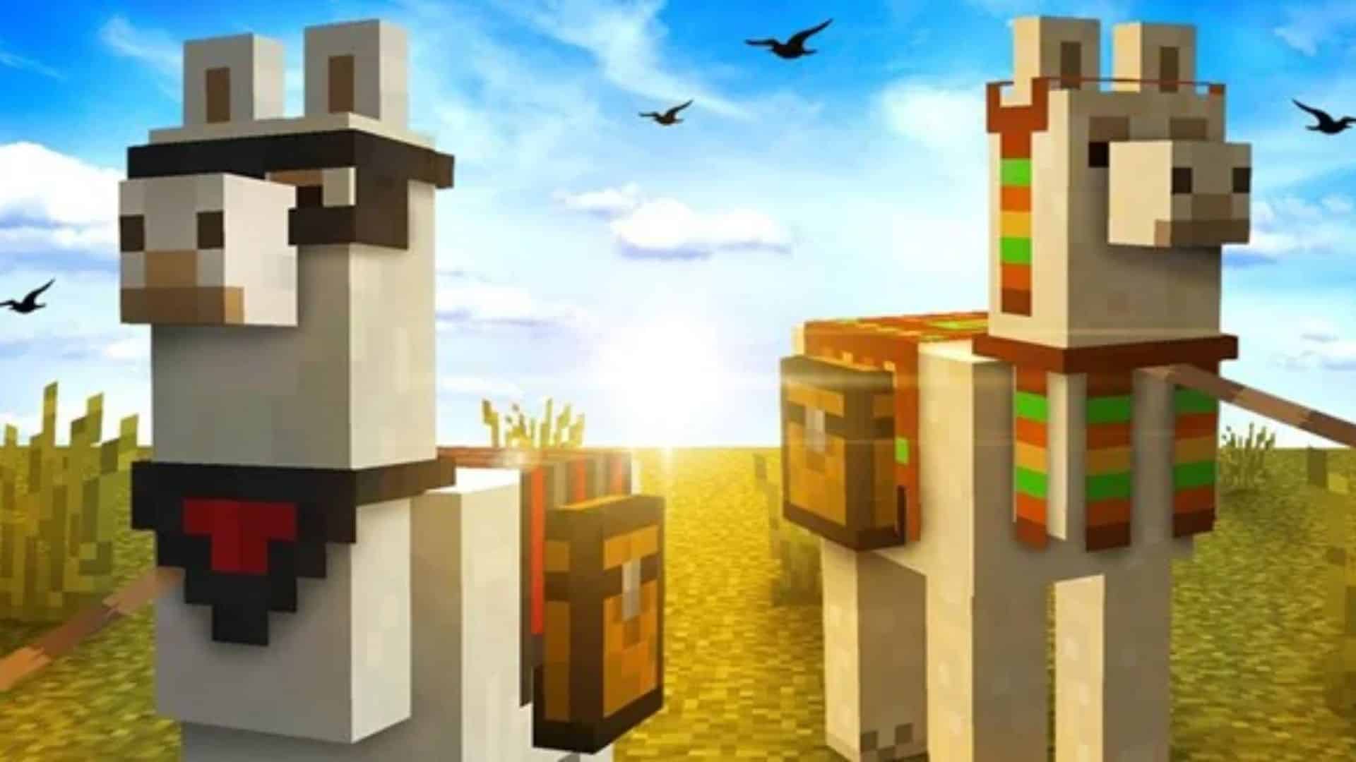 Cómo Domesticar Una Llama En Minecraft