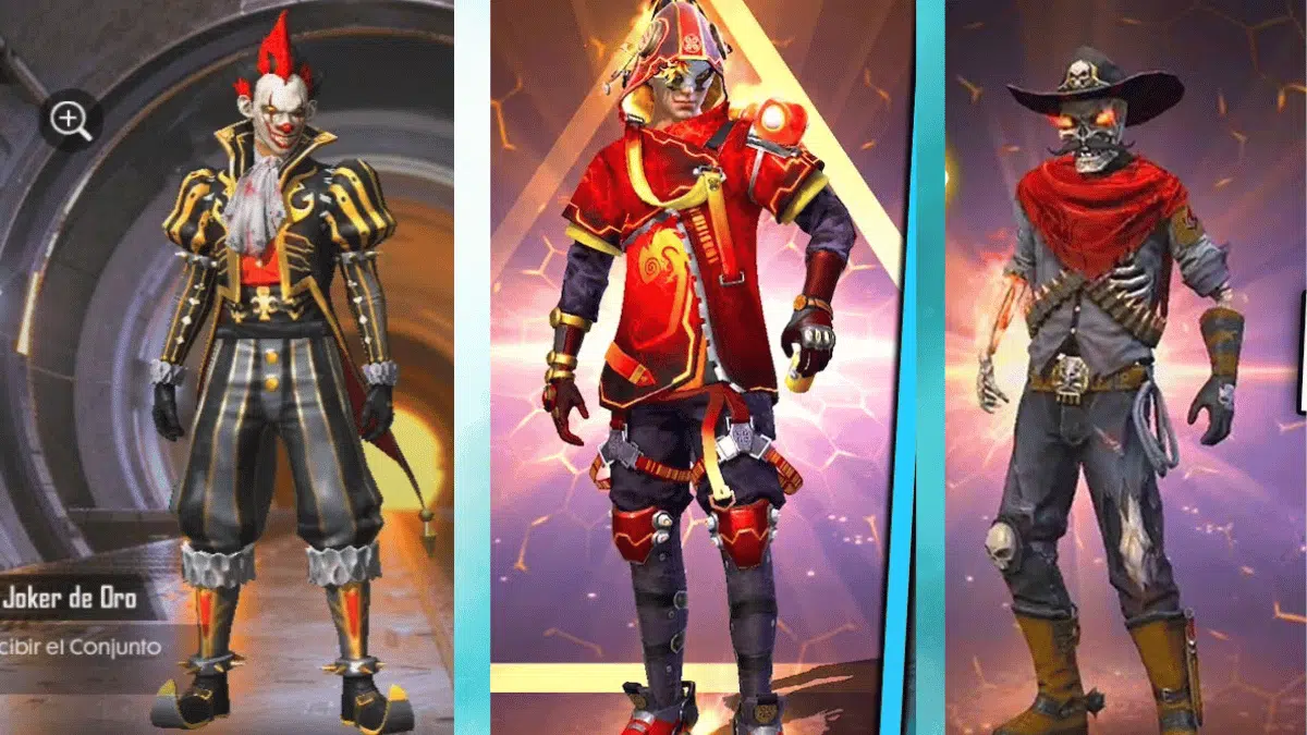 Las 10 mejores skins de Free Fire