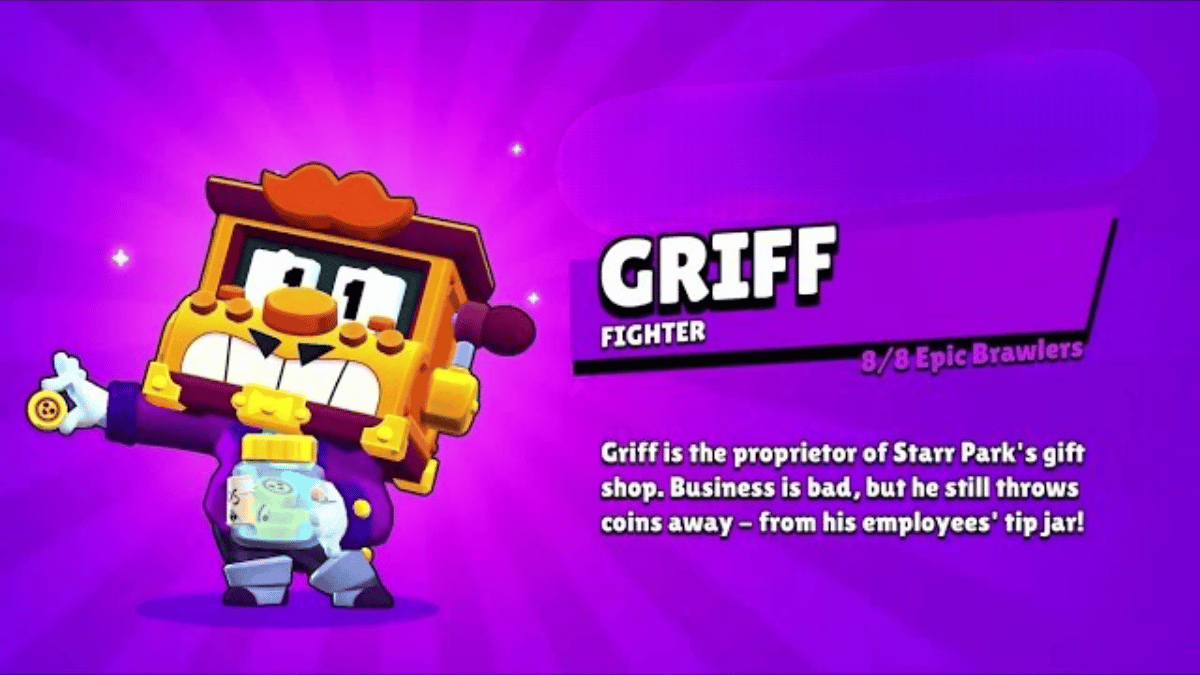 Cuántos años tiene Griff de Brawl Stars